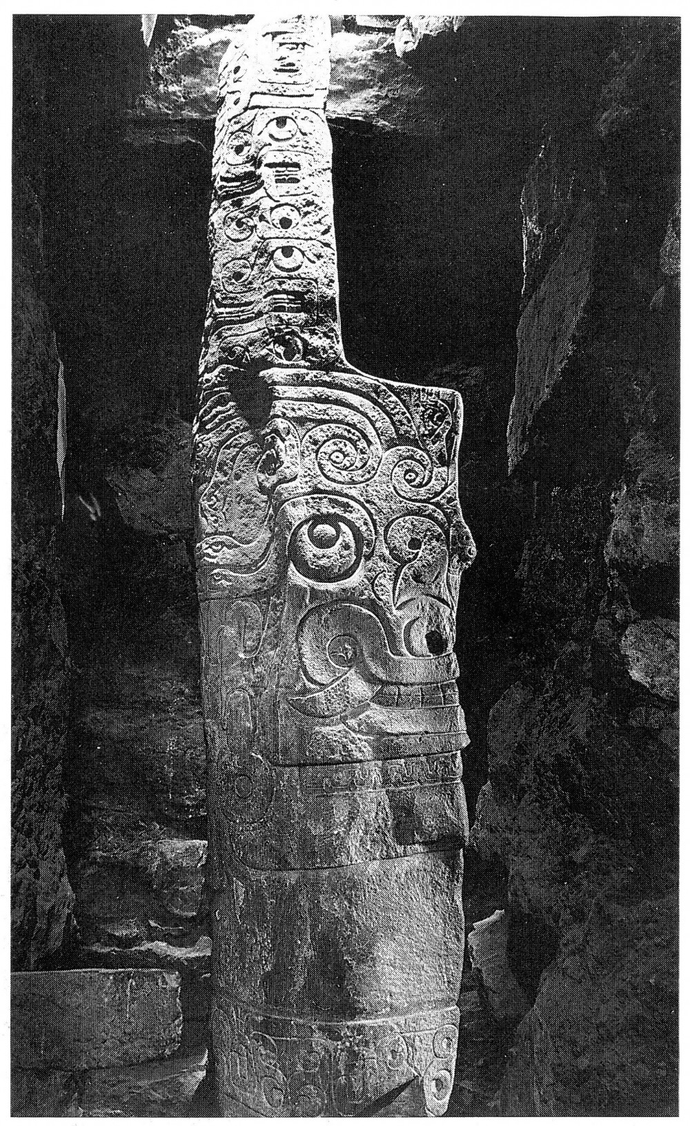 El Lanzon de Chavin.